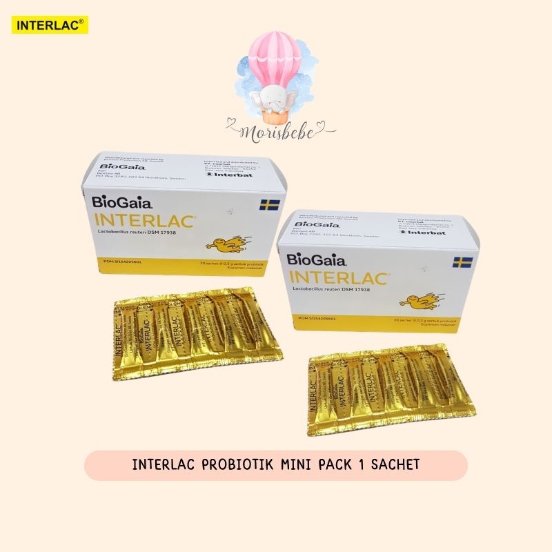Jual INTERLAC PROBIOTIK MINI PACK 1 SACHET | Shopee Indonesia
