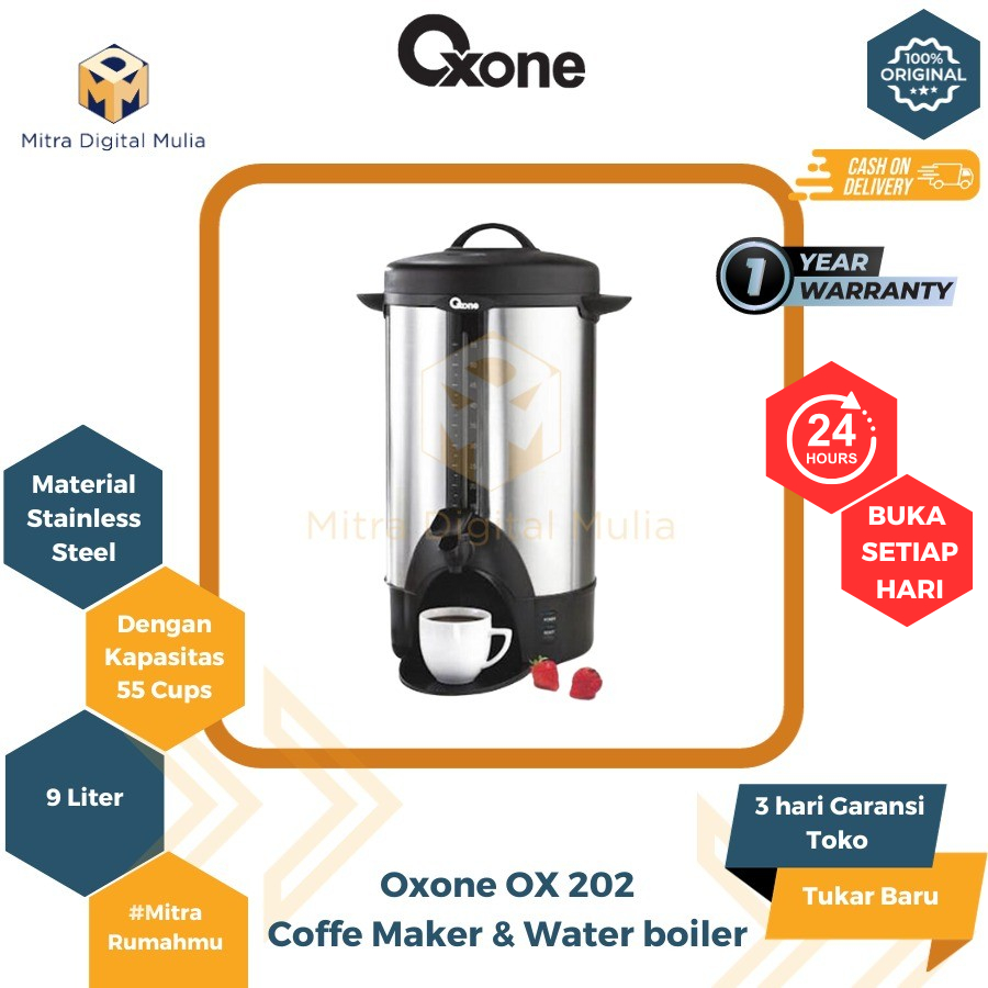 Jual Oxone OX 202 Coffee/Tea Maker | Shopee Indonesia