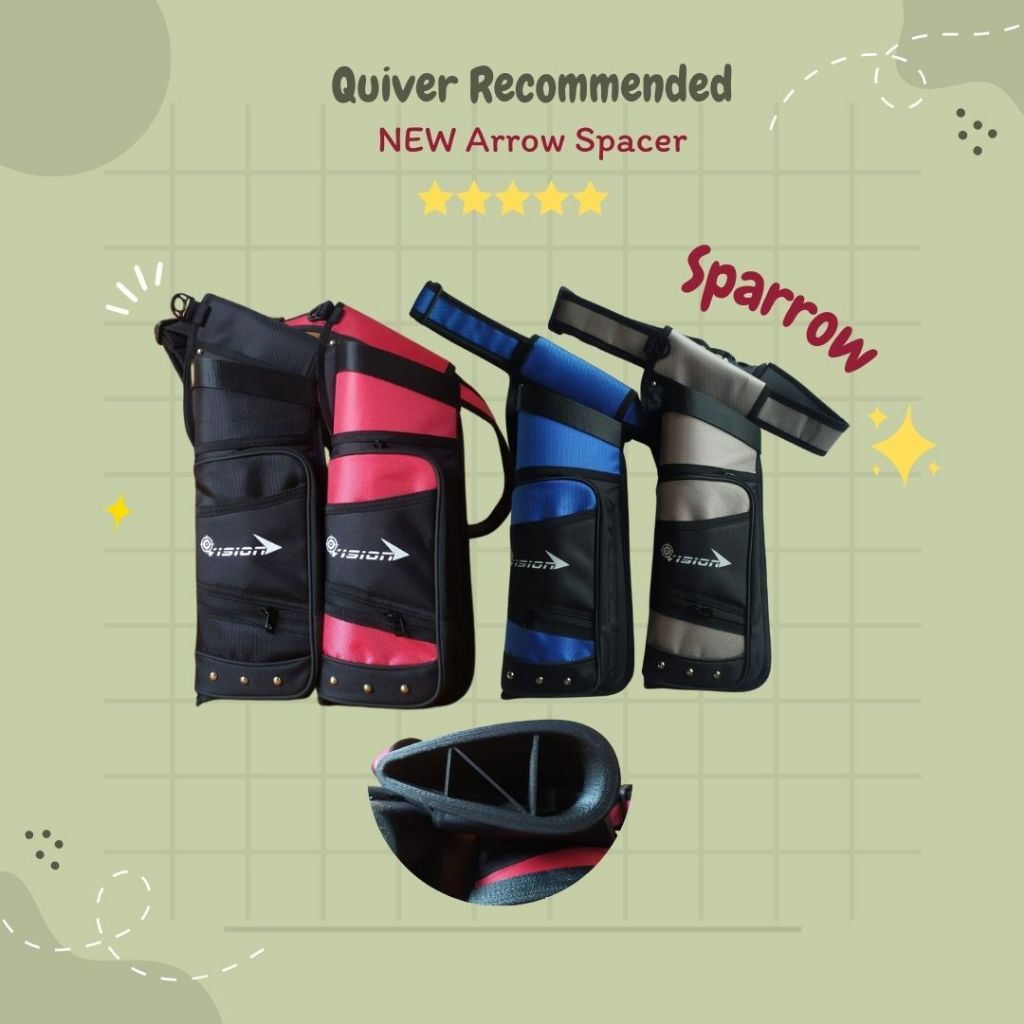 Jual Tas Quiver Sparrow NEW Arrow Spacer / Quiver Backside Tas Anak ...