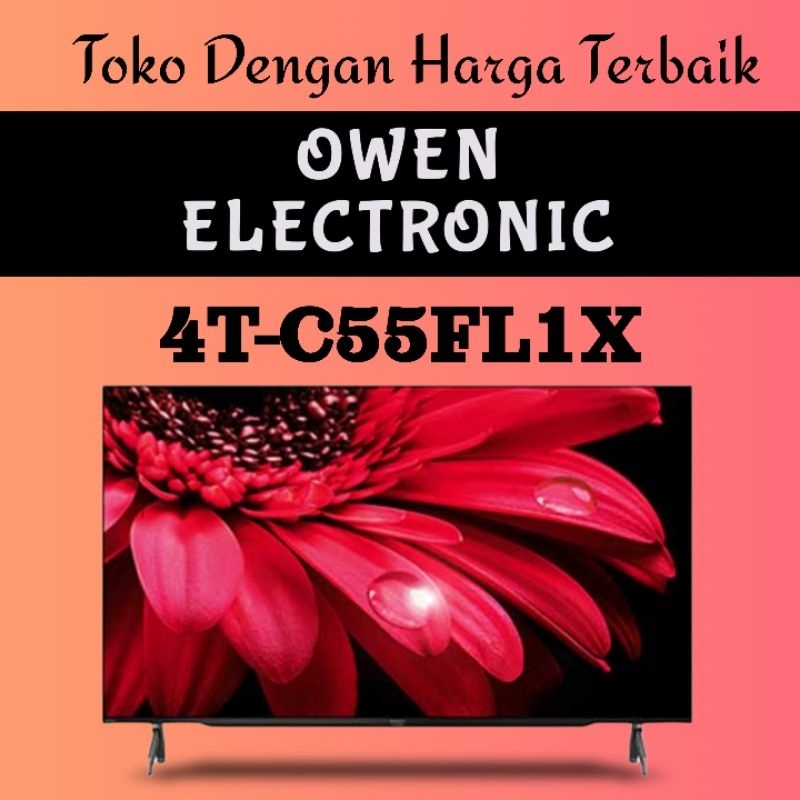 Jual SHARP 55 inch 4K UHD GOOGLE SMART TV 4T-C55FL1X DOLBY ATMOS ...