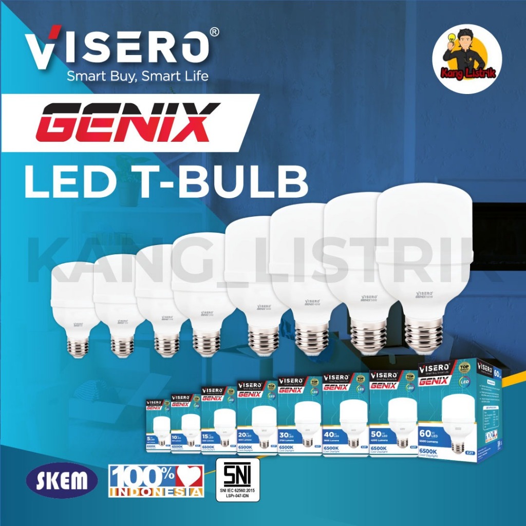 Jual BOHLAM LAMPU KAPSUL LED VISERO GENIX CAPSULE 5W 10W 15W 20W 30W 40W 50W 60W | Shopee Indonesia