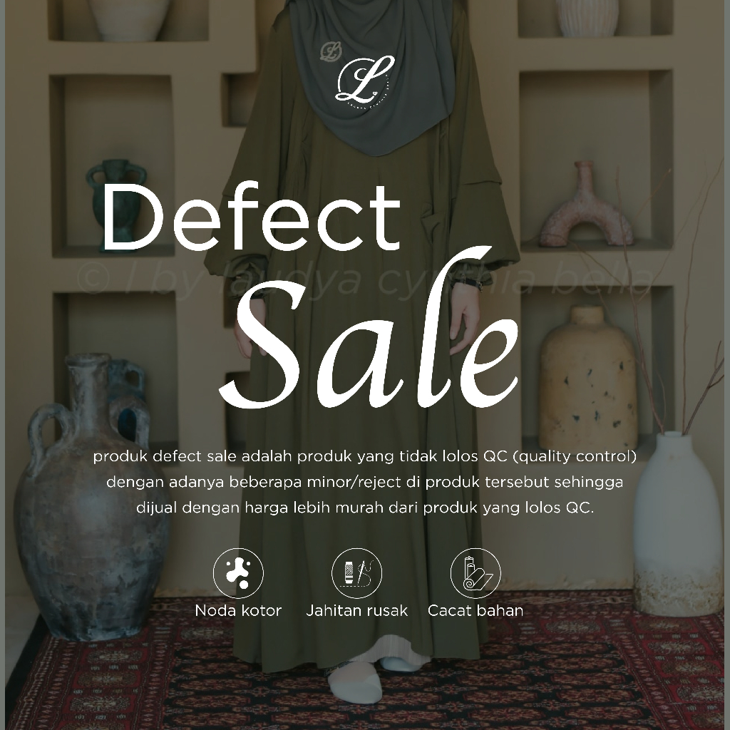 Jual DEFECT SALE (PRODUK CACAT) X Zahira Abaya | Shopee Indonesia
