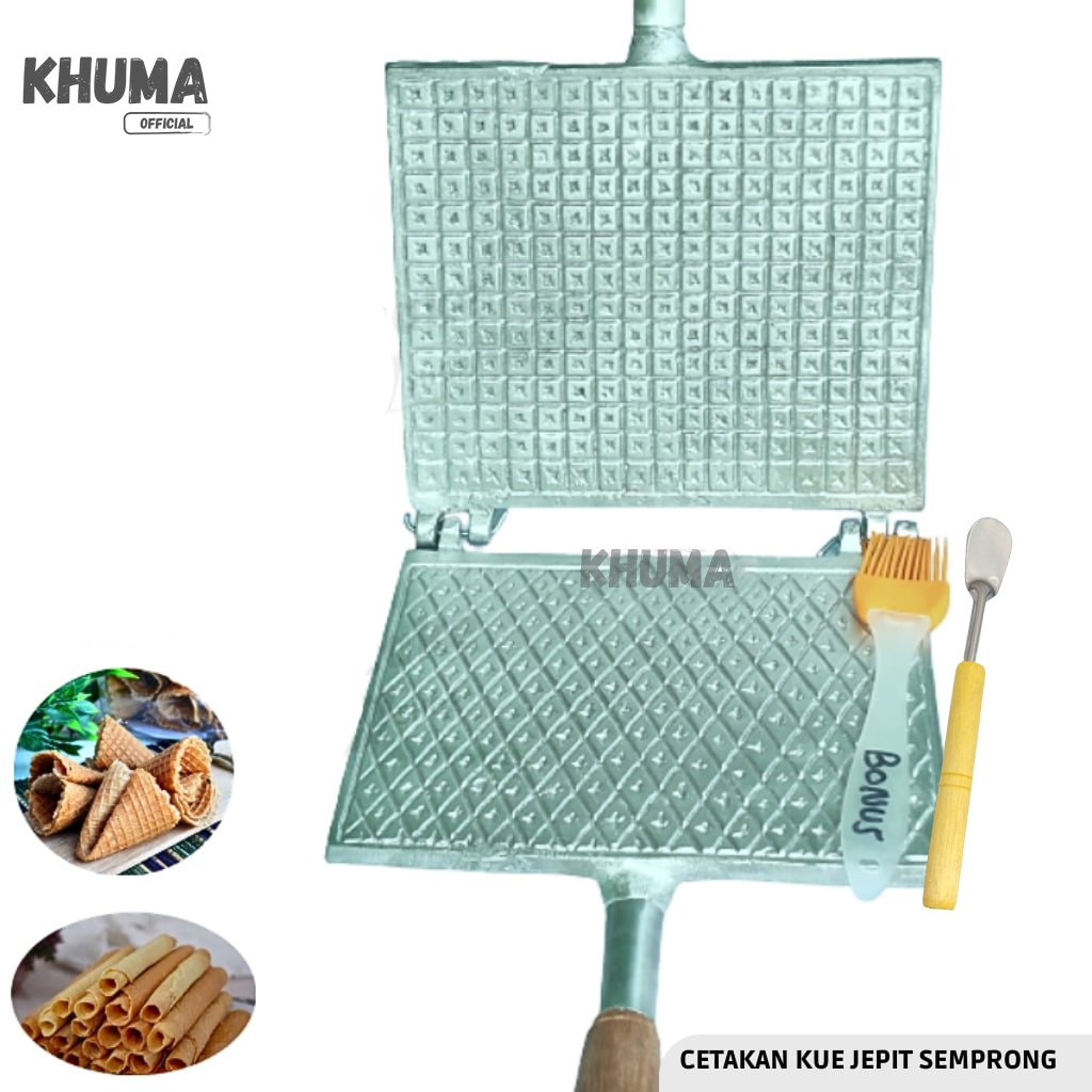 Jual CETAKAN KUE JEPIT SEMPRONG OPAK GAMBIR EGG ROLL TEBAL | Shopee ...