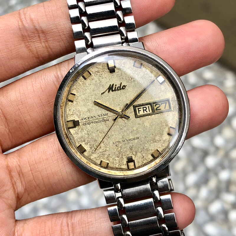 Jual Mido Ocean Star Datoday Commander 5079 | Shopee Indonesia