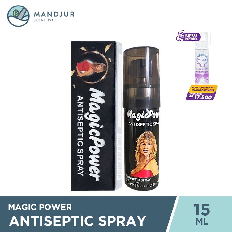 Jual Magic Power Antiseptic Spray 15 mL | Shopee Indonesia