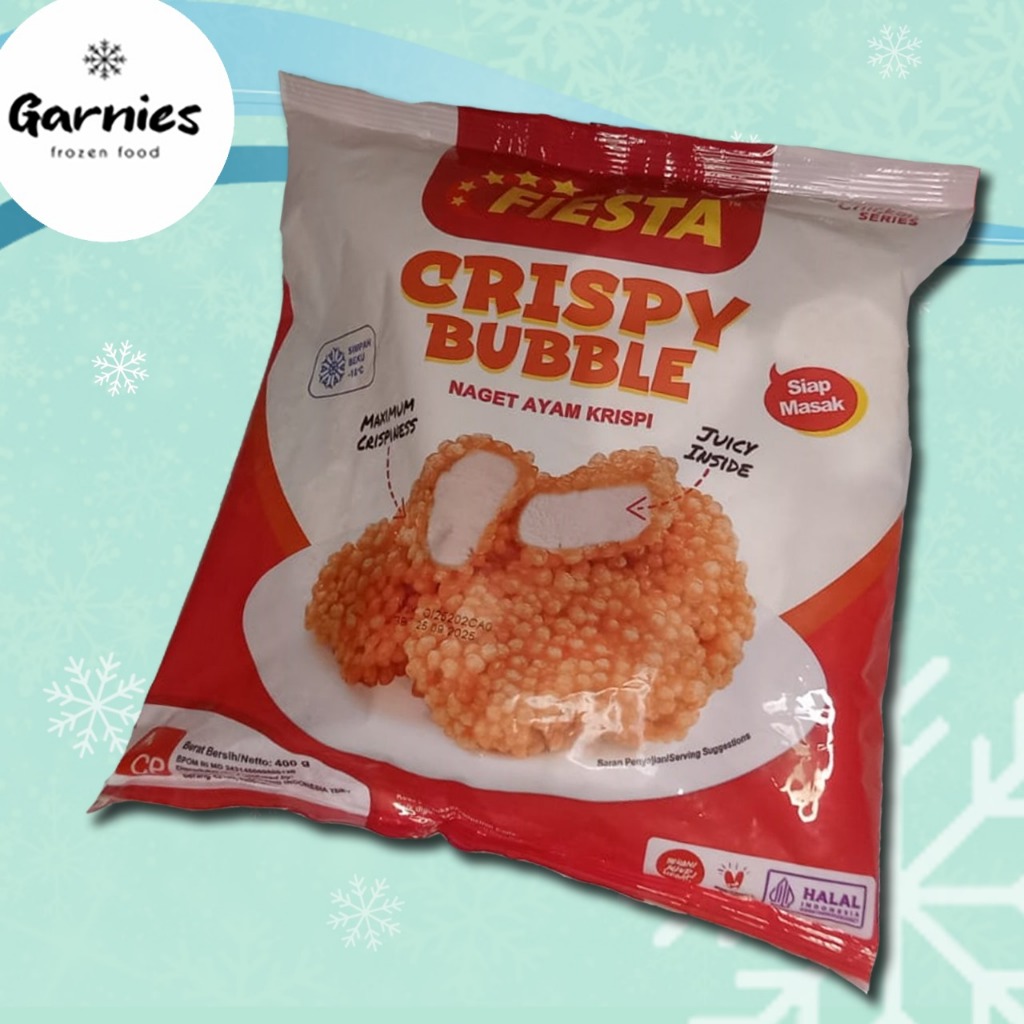 Jual FIESTA Crispy Bubble Nugget 400g | Shopee Indonesia