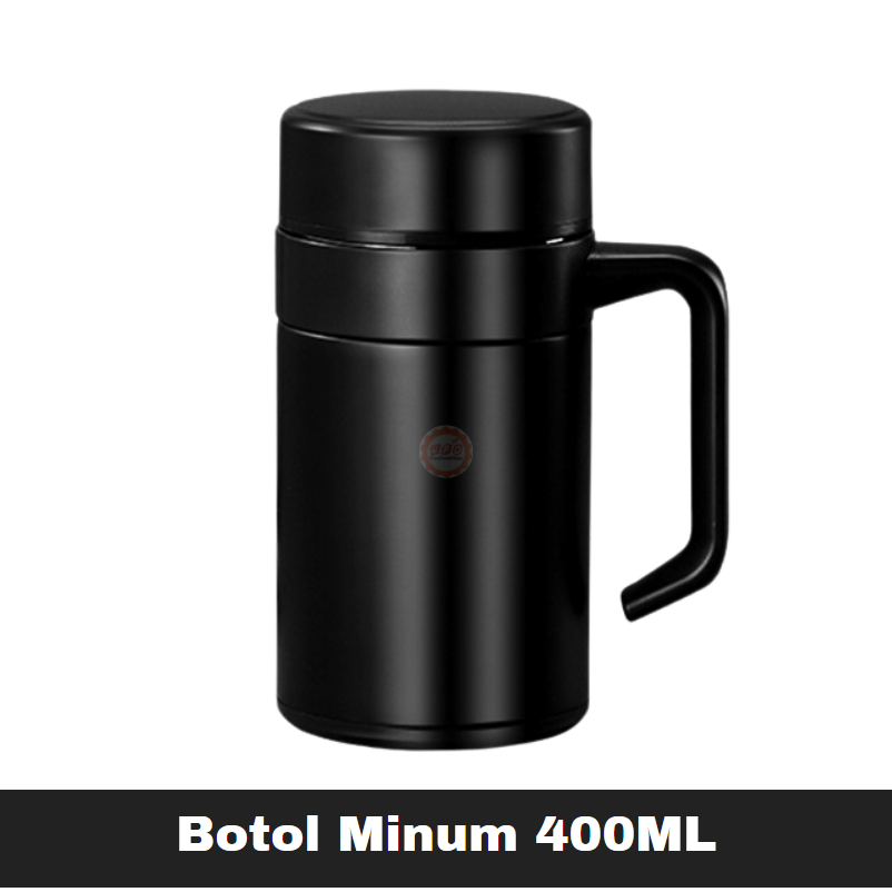 Jual Botol Minum Termos Air Panas Dingin Stainless Steel 400ml | Shopee ...