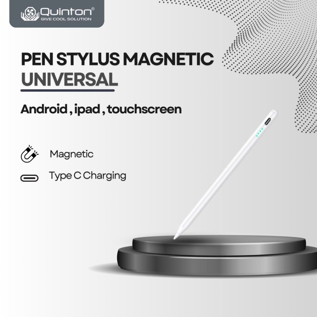 Jual stylus pen universal magnetic untuk tablet android ipad support ke ...
