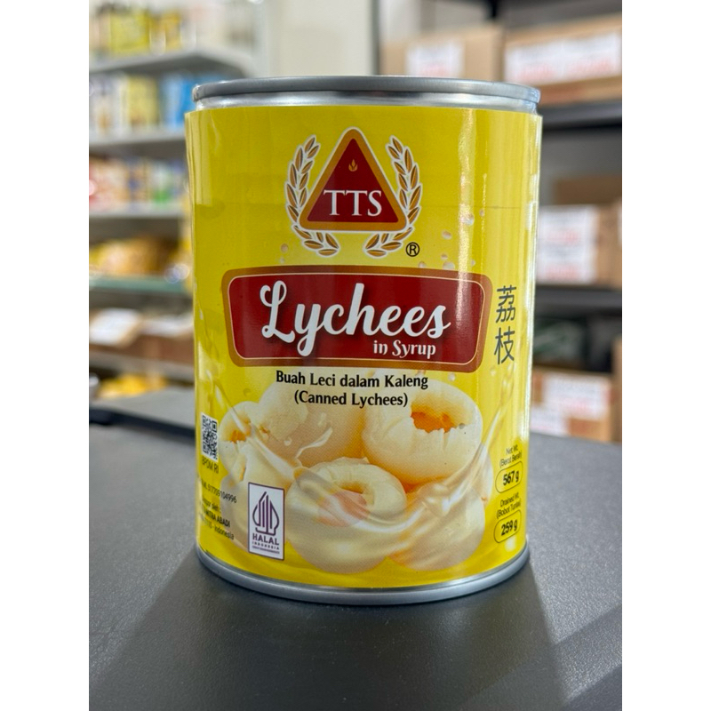Jual Buah kaleng TTS Lychee / buah leci 567Gr | Shopee Indonesia