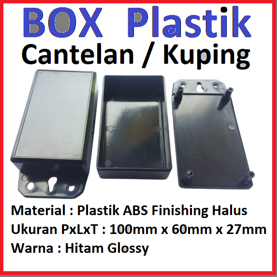 Jual InFath - Box kotak power supply UPS cantelan kuping 100x60x27 Case ...