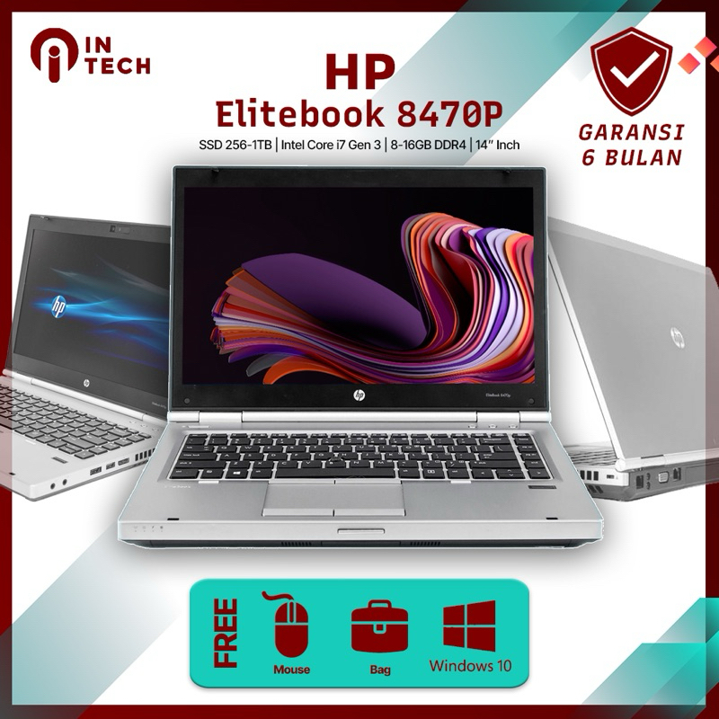 Jual HP EliteBook 8470p Core i7 Gen 3 | Shopee Indonesia