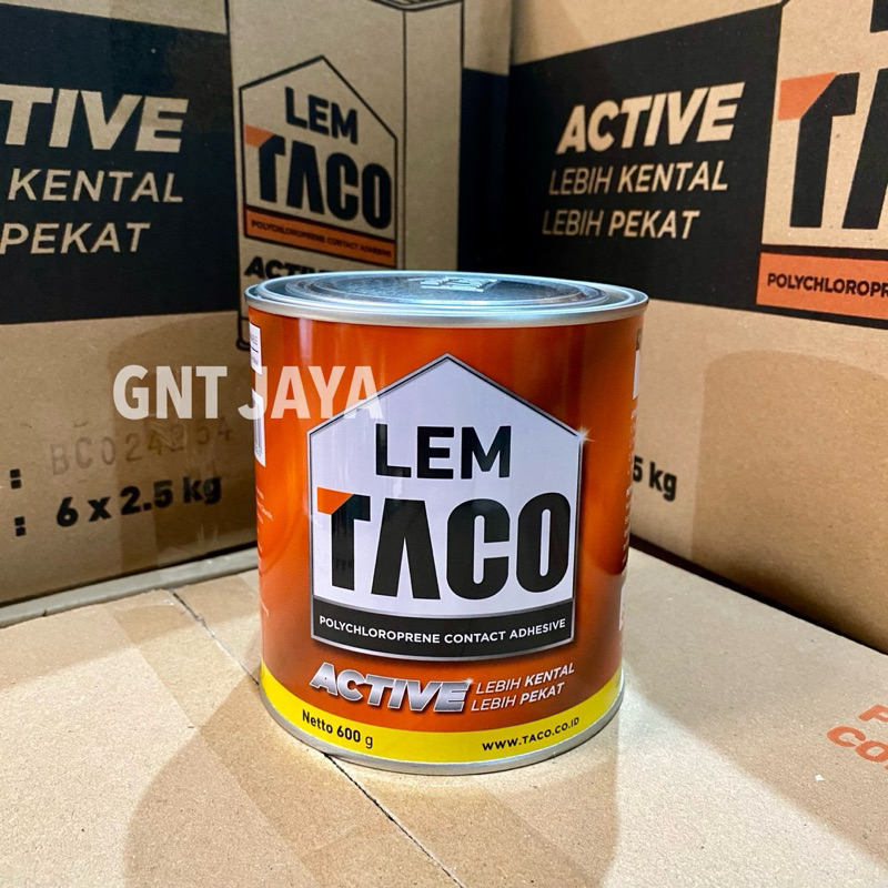 Jual Lem TACO ACTIVE 600gr lem hpl lem decosheet tacosheet furniture ...