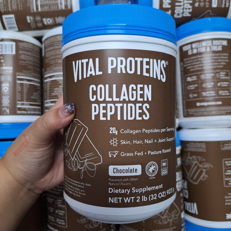 Jual VP Vital Proteins Collagen Peptides CHOCOLATE Dietary Supplement ...
