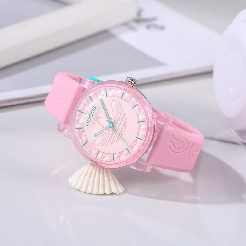 Jual Jam tangan Terlaris Wanita/pria Adidas K6621 Tali Rubber Sport Free Box & batrai (bisa COD ...