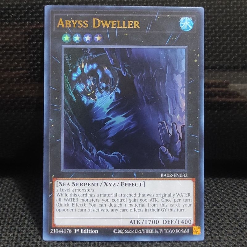 Jual Kartu Yugioh TCG / OCG AE Abyss Dweller Super / Ultra Rare SR / UR ...