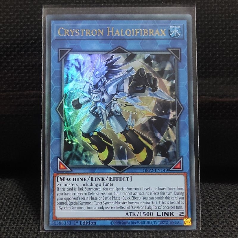 Jual Kartu Yugioh TCG Crystron Halqifibrax Ultra Rare UR ORI GFP2 NM ...
