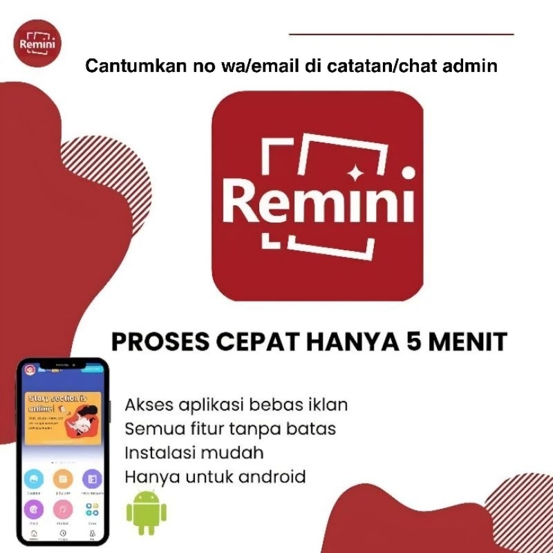 Jual APK REMINI PRO SEUMUR HIDUP | Shopee Indonesia