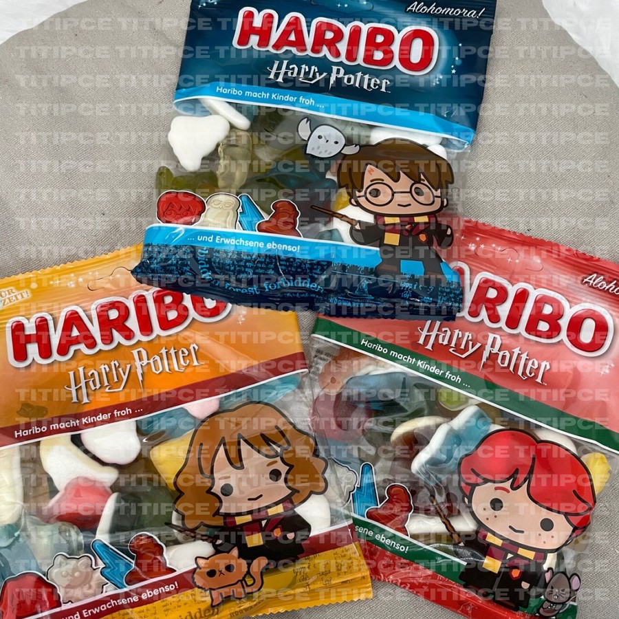 Jual Haribo Harry Potter Limited Edition Candy Set Ron Hermione Germany ...