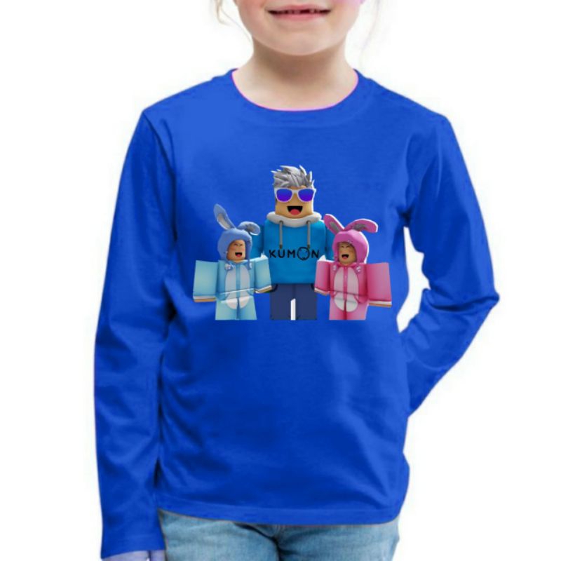 Jual Kaos lengan panjang anak ROBLOX AKUDAV KUMON terbaru bahan cotton ...