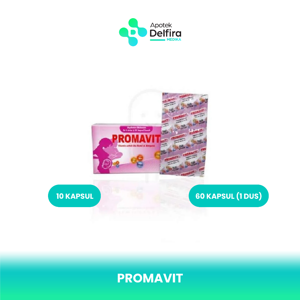 Jual Promavit 10 Kapsul - 60 Kapsul | Shopee Indonesia