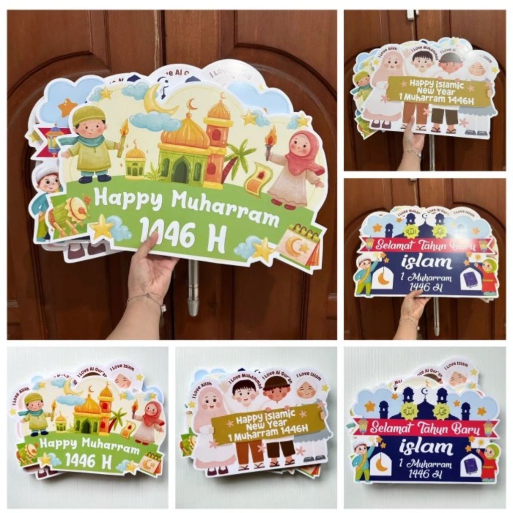 Jual STANDING STEROFOAM BACKDROP PAWAI TONGKAT SELAMAT TAHUN BARU ISLAM ...