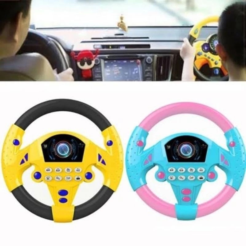 Jual MAINAN ANAK SETIR MOBIL Simulator Steering Wheel Car Mainan Anak ...