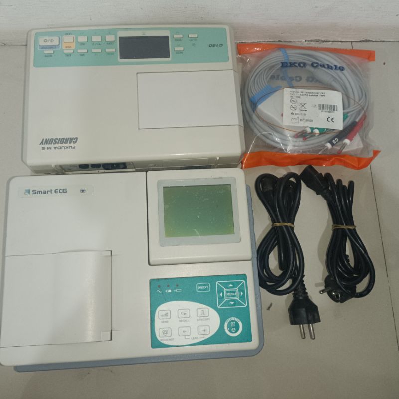 Jual Paket 2 Unit ECG 3 Channel Fukuda & Smart ECG Second | Shopee Indonesia