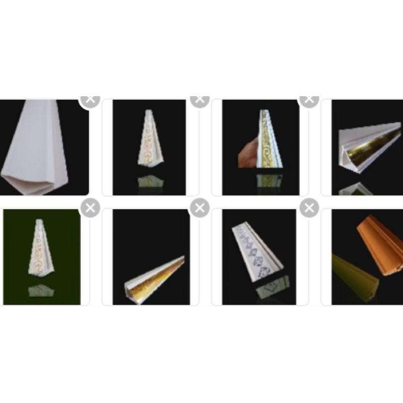 Jual list plafon pvc | Lis plafon 6 cm | Shopee Indonesia