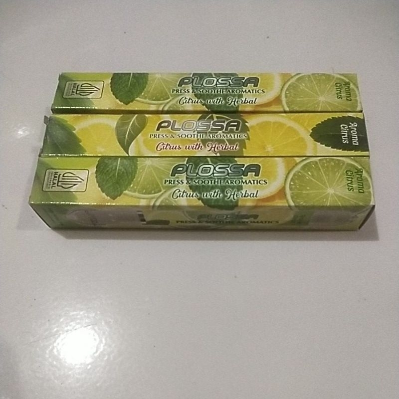 Jual plossa citrus herbal 10mli ( 3pcs) | Shopee Indonesia
