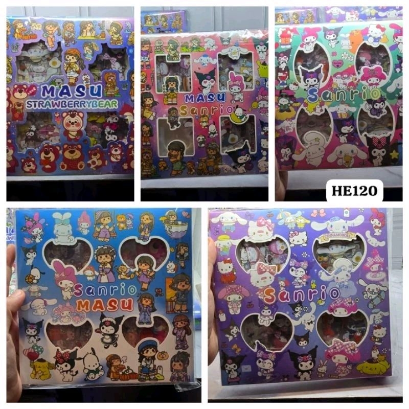 Jual stiker momo doraemon stiker sanrio stiker china moon roll stiker ...