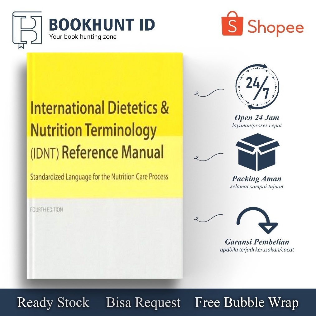Jual International Dieteticts Nutrition Terminology IDNT Reference ...