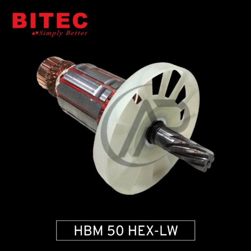 Jual Armature/Angker for Demolition Hammer 5 Kg HBM 50 HEX-LW - BITEC Original | Shopee Indonesia