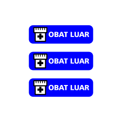 Jual Stiker Label Obat Luar Stiker Label Obat Salep Stiker Label Obat ...
