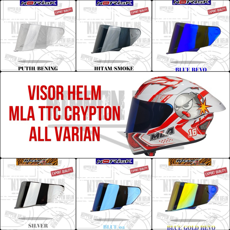 Jual KACA HELM MLA TTC CRYPTON ALL VARIAN | Shopee Indonesia