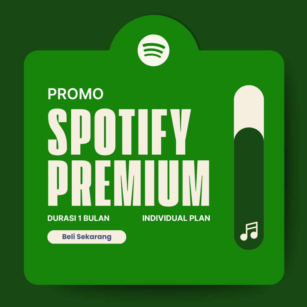 Jual Spotify Premium 1 Bulan Individual - Spotify Premium Individual ...