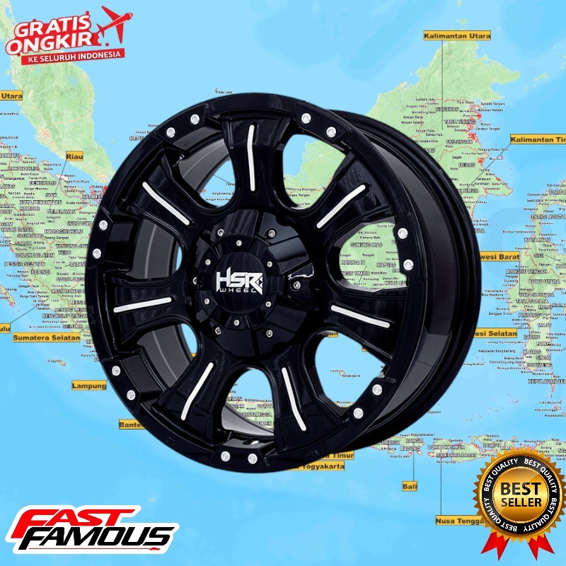 Jual velg mobil offroad r16 baut 5 mobil innova xpander terios jimmy ...