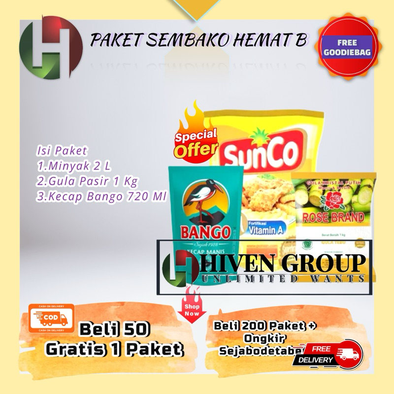 Jual PAKET SEMBAKO HEMAT B | Shopee Indonesia