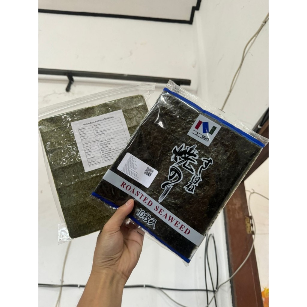 Jual Nori Sheet Nico Nico / Nori Lembar Nico Nico / Nori Seaweed Nico Nico | Shopee Indonesia