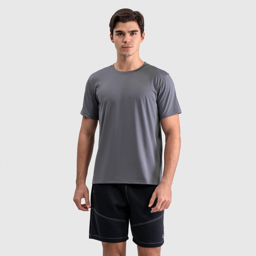 Jual Erspo T-Shirt Basic Active Tee Grey | Shopee Indonesia