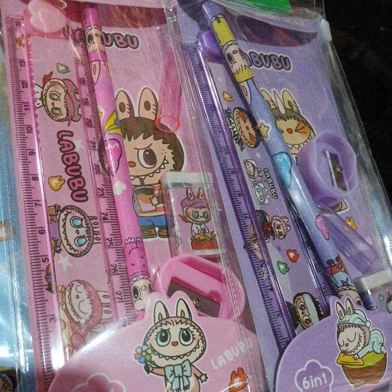 Jual Set Labubu Stationery set Labubu The Monster | Shopee Indonesia