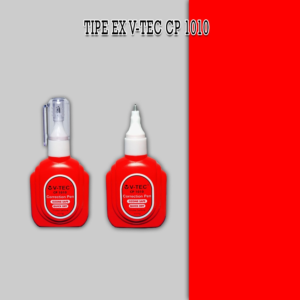 Jual tipe x cair v-tec cp1010 / correction tape / 1 pcs | Shopee Indonesia