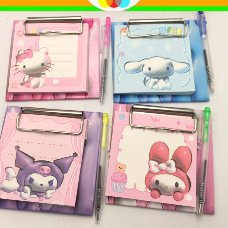 Jual STICKY NOTES PAPAN MINI BINDER NOTES BOOK | STICKY NOTE SANRIO ...