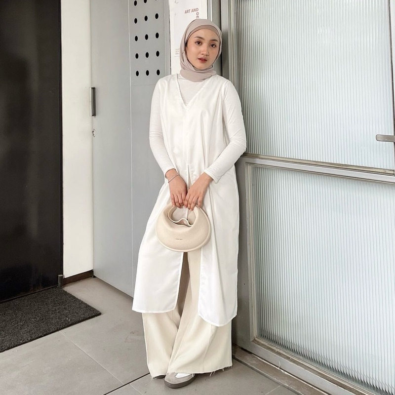 Jual Elvira Outer - Outer Kerja - clean outfit - outfit Simple ...