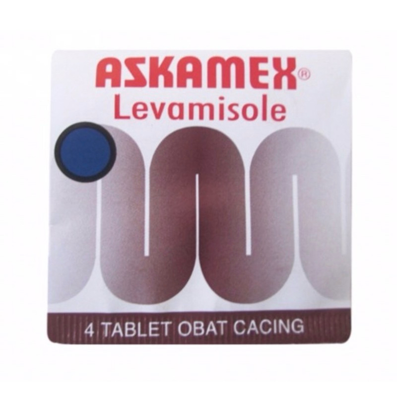 Jual Askamex strip 4 tablet ( obat cacing ) | Shopee Indonesia