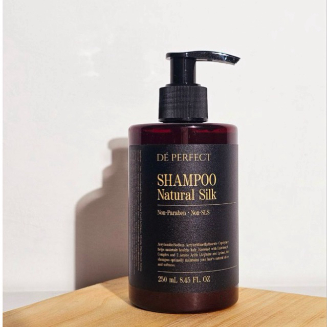Jual [BPOM] DE PERFECT SHAMPOO NATURAL SILK 250mL (NON PARABEN NON SLS ...