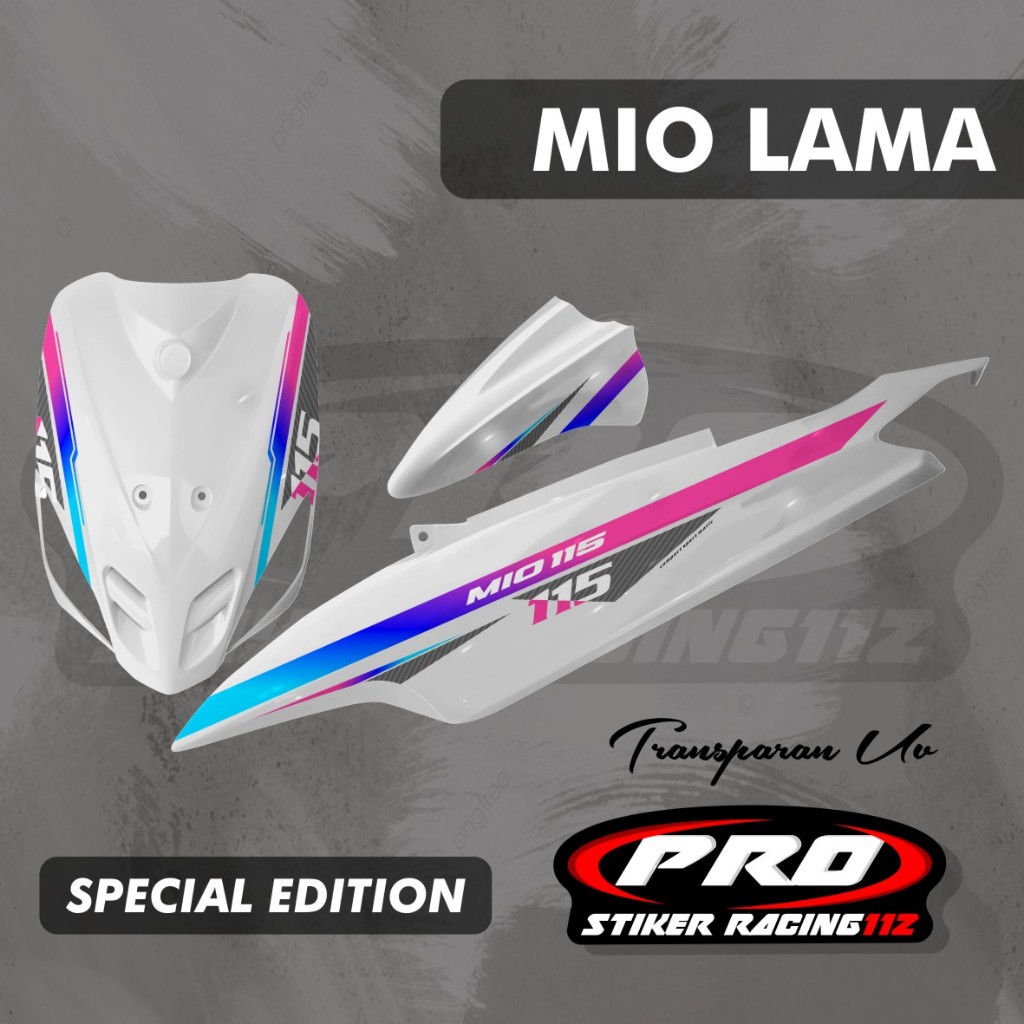 Jual Stiker Striping Mio Sporty / Mio Smile - Sticker Motor Yamaha Mio ...