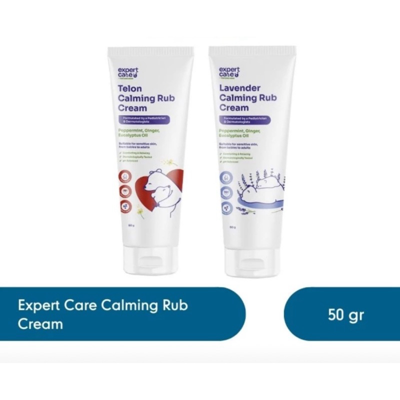 Jual Expert care - calming rub cream 50g - krim pelembab tidur anak ...