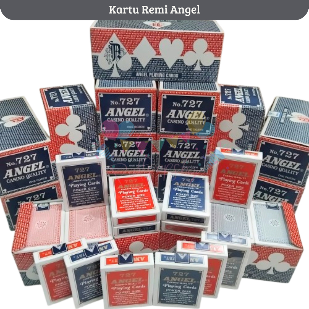 Jual Kartu Remi Angel 727 / Kartu Bridge | Shopee Indonesia
