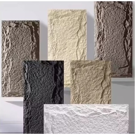 Jual PU Stone Wall Panel Dinding Aesthetic Motif Batu 120 CM x 60 CM x ...