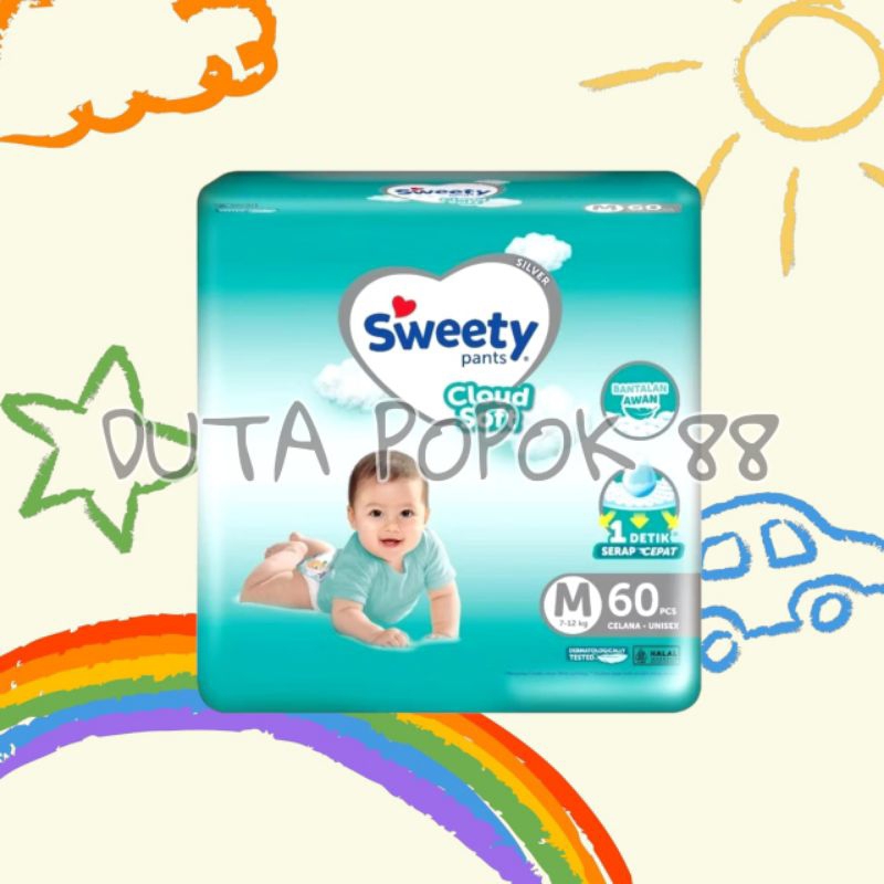 Jual SWEETY SILVER CLOUD SOFT M60 | Shopee Indonesia